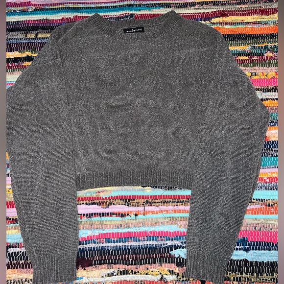 Social Scene | Sweaters | Graygreen Crew Neck Sweater | Poshmark